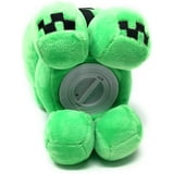 Minecraft Creeper Plush Piggy Bank, Microfiber, Green, Mojang - Walmart.com