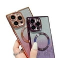K Lion Magsafe Compatible Iphone 12 Pro Max Case With Square Edges