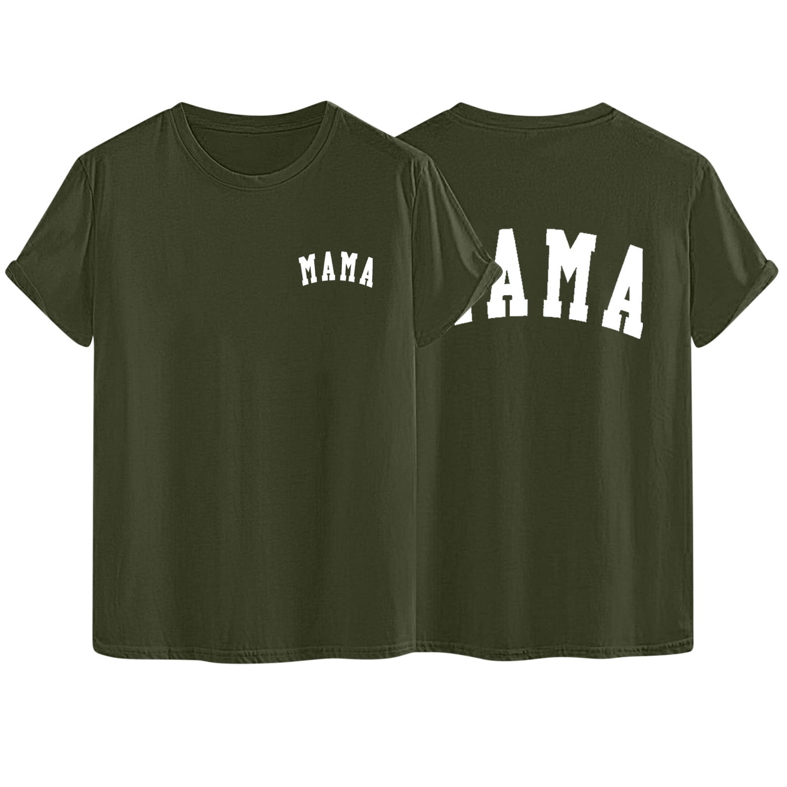 Click here for Hyknon Womens Tops Mothers Day Print T-Shirt Fashi... prices