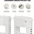 CHTER Patio Cooler, Rolling Ice Chest on Wheels, Portable Patio Party ...