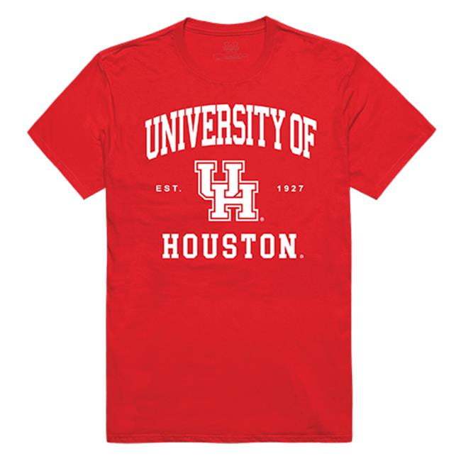W Republic Apparel University of Houston Seal Tee Shirt for Men - Red ...