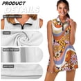 Aplkyhs Retro Floral Workout Athletic Dresses Active Exercise Workout ...