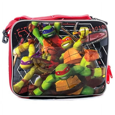 TMNT Insulated Lunch Box - Teenage Mutant Ninja Turtles Pizza Rules ...