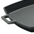 Bayou Classic 12 x 14 Inch Cast Iron Shallow Pan with Wide Loop Handles ...