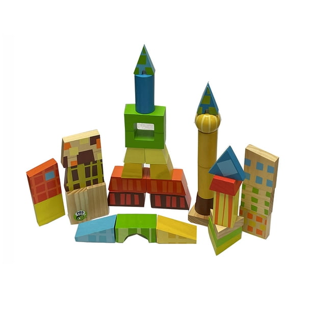 PBS Kids Wooden Exploration Blocks: Buildings - Walmart.ca