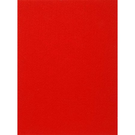 Darice FLT-0433, 9 by 12 Inch, Sticky Back Stiff Felt Sheet, Red ...