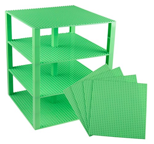 Strictly Briks Classic Baseplates 10" x 10" Brik Tower 100% Compatible ...