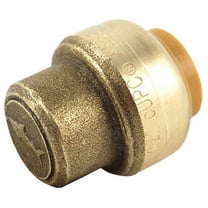 SharkBite 1/2-Inch End Cap, Push-to-Connect, PEX, Copper, CPVC ...
