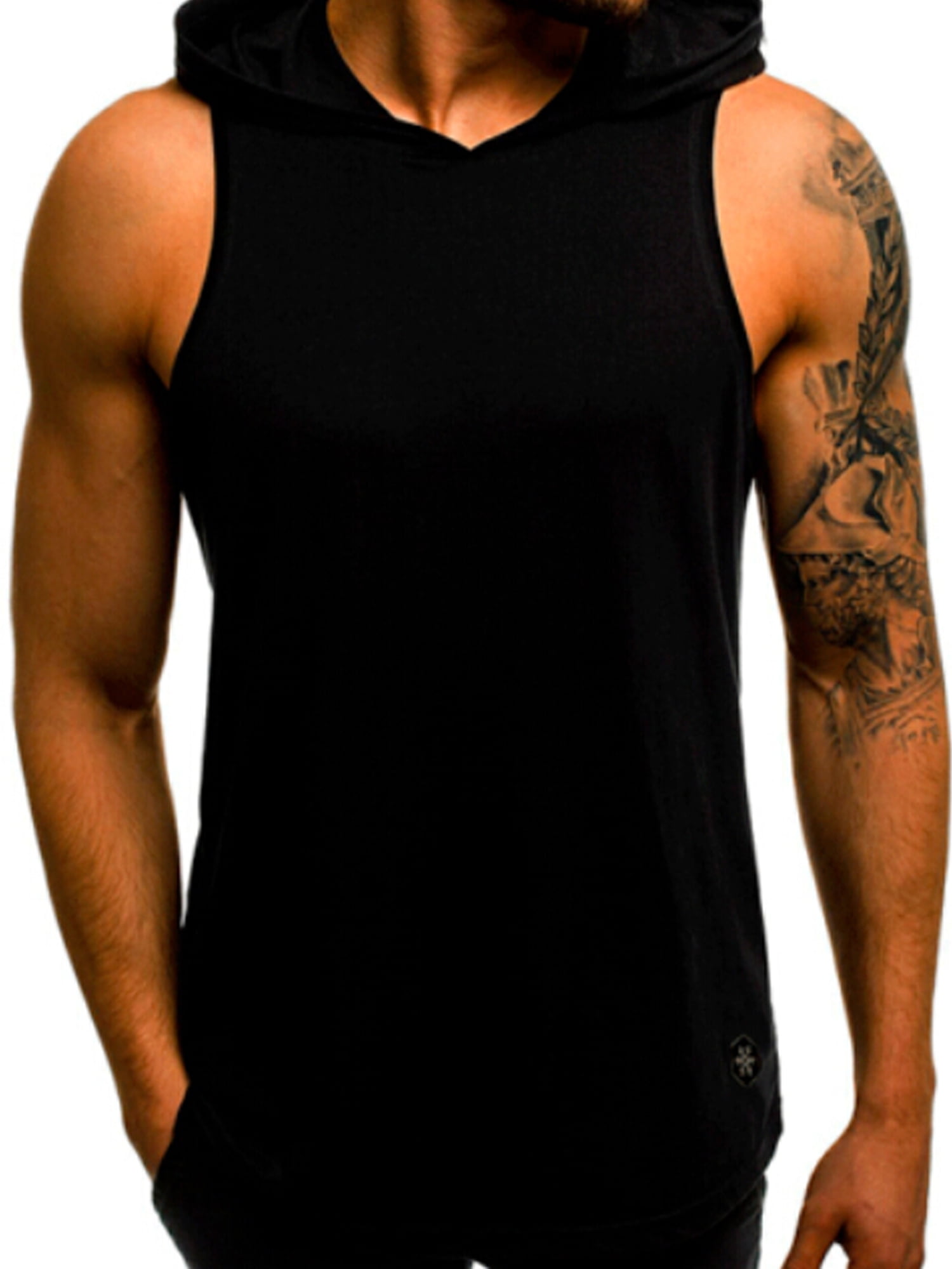 Men Muscle Fitness Tank Top Bodybuilding Workout Gym Sport Sleeveless ...