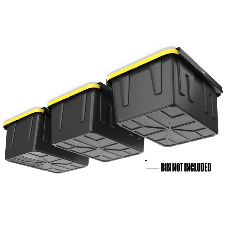 Koova Overhead Bin Rack For Three Bins Overhead Garage, 46% OFF