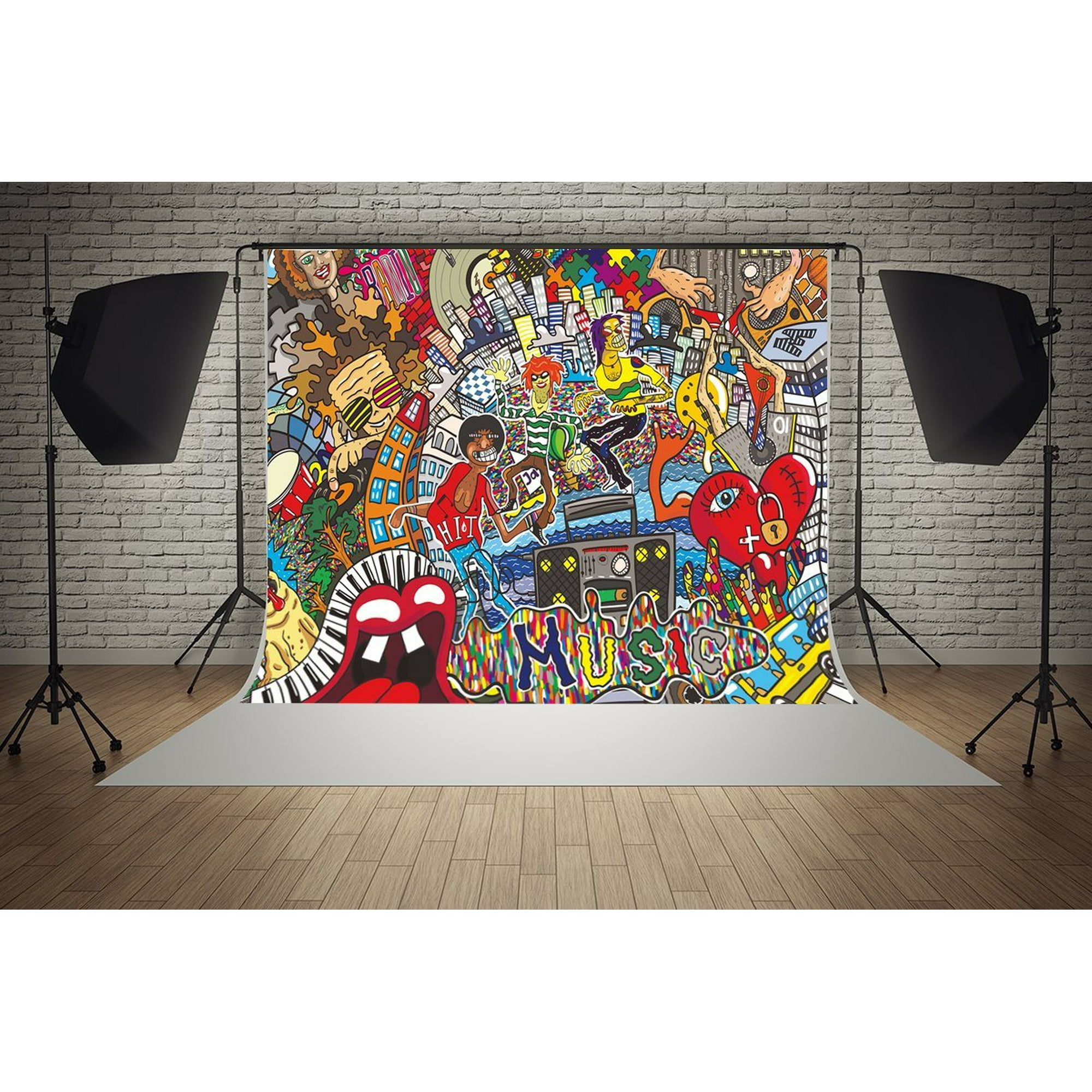 Hip Hop Music Abstract Wallpaper