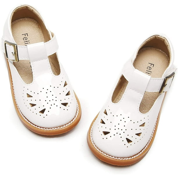 Toddler Little Girl Mary Jane Dress Shoes - Ballet Flats for Easter ...