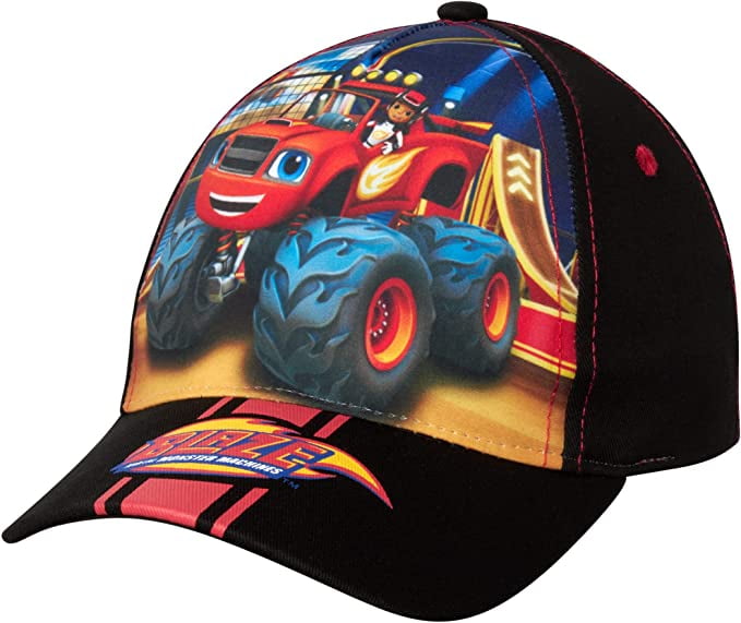 Nickelodeon Boys' Blaze and The Monster Machines Hat -Adjustable Cotton ...