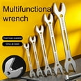 Double Ended Adjustable Wrench With Tightening Feature Multi Functional ...