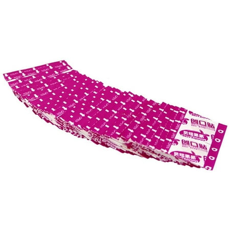 Ruiboury 100 Pcs Sheer Plastic Spot Bandages Small Round Adhesive ...