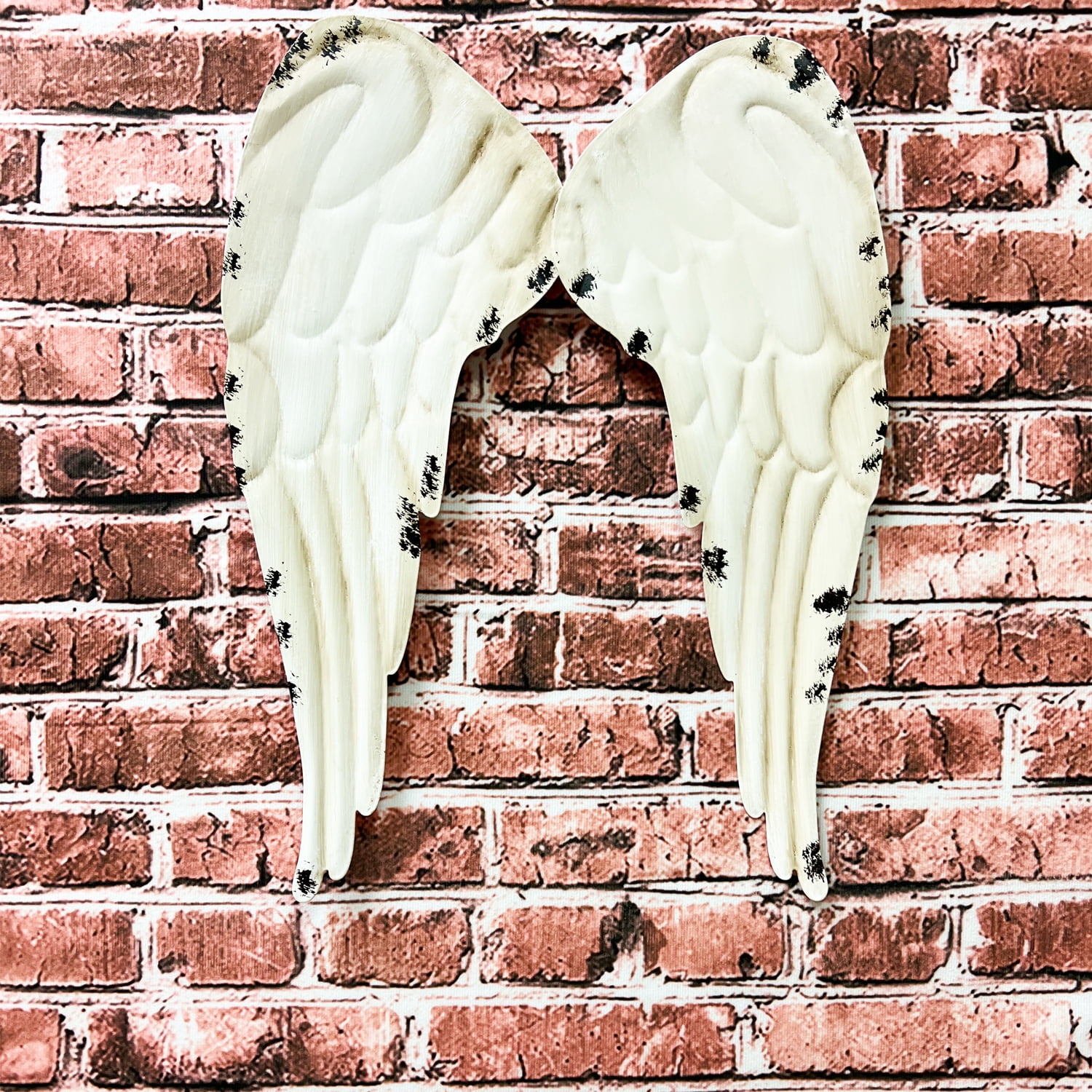 Metal hanging Angel Wings Wall Art Decor Rustic Metal Angel Wall ...