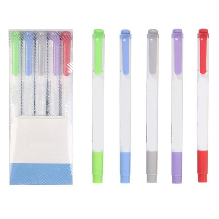 Highlighter Set Dual Heads Thick and Thin Note Taking Bright Color ...