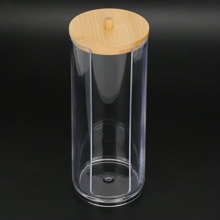 Cylinder-Shaped Spice Jars Bottles, Spice Jars, With Bamboo Lid ...