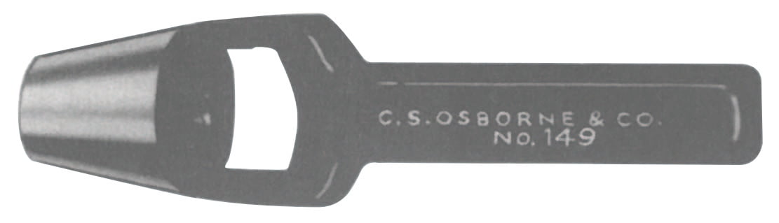 C.S. Osborne Arch Punches, 3/4 in tip, Drop Forged Steel - Walmart.com