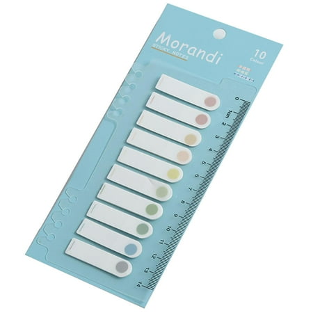 Transparent Sticky Portable Multipurpose Ruler Note Pad For Students ...