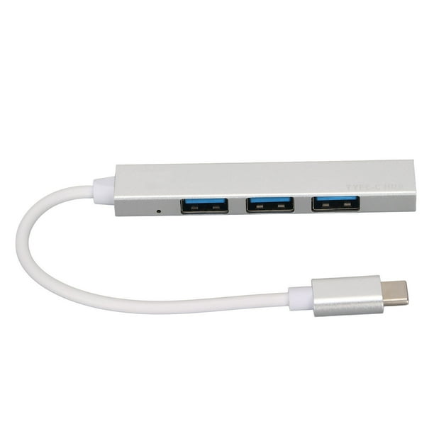 Base USBC, concentrador USB C, adaptador de 4 tipos C, concentrador ...