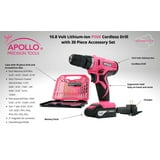 APOLLO Lithium-Ion Cordless Drill, 10.8V, Lightweight 2.2 lbs, 15 Nm ...