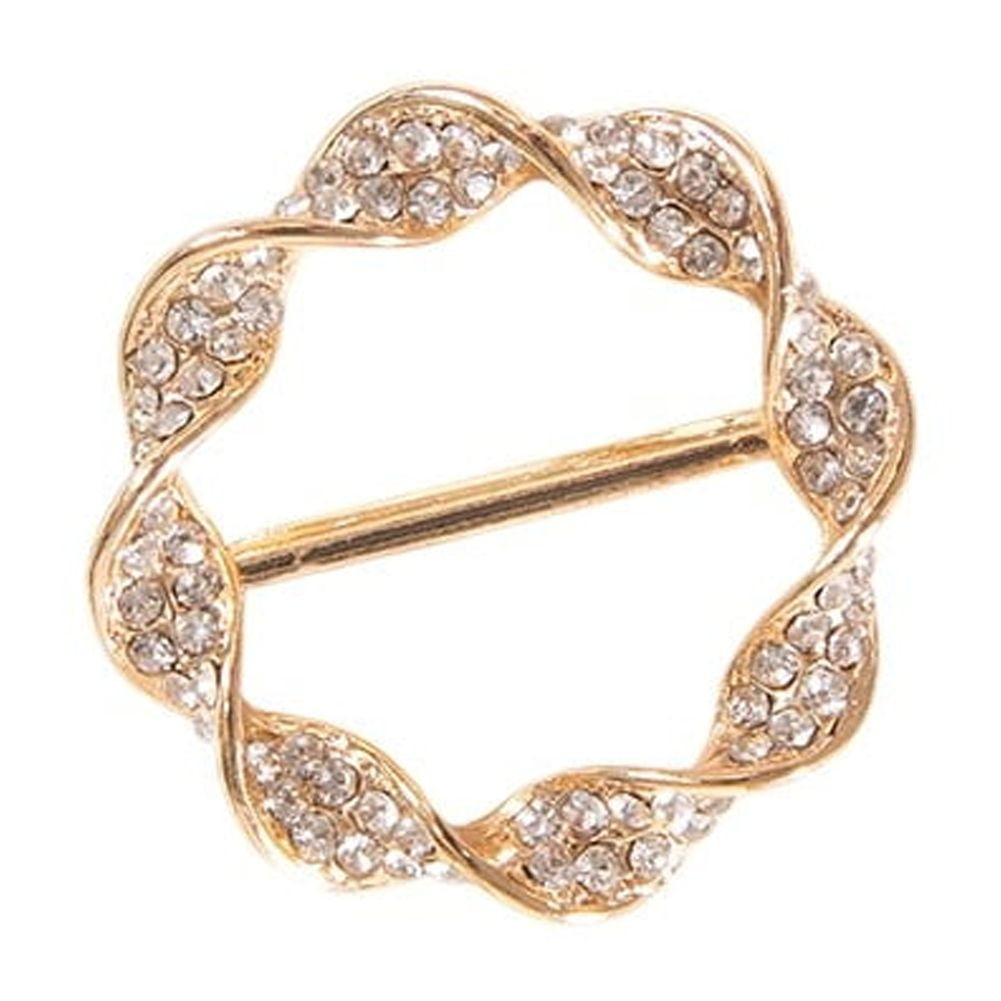 Click here for Luckyn Fashion Jewelry Elegant Round Pearl Scarf B... prices