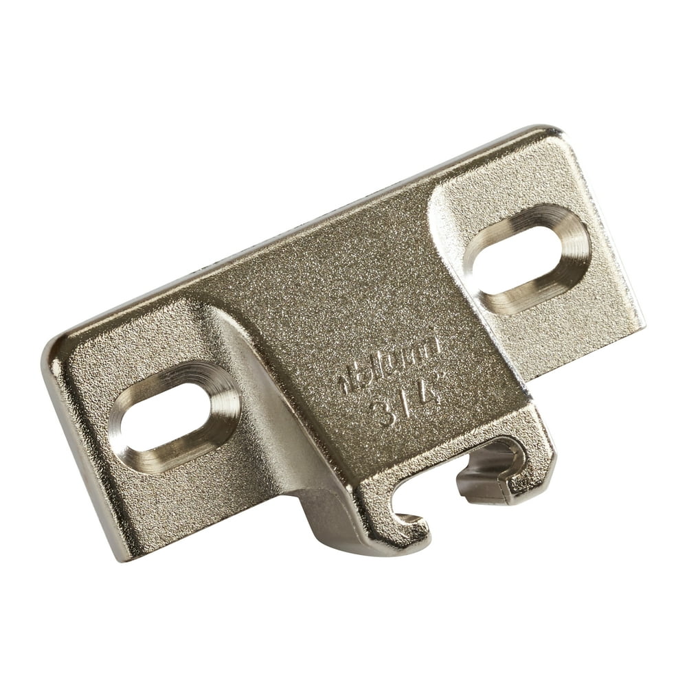 1-5/8" Overlay Edge Mount Mounting Plate For Compact 33 Hinges ...