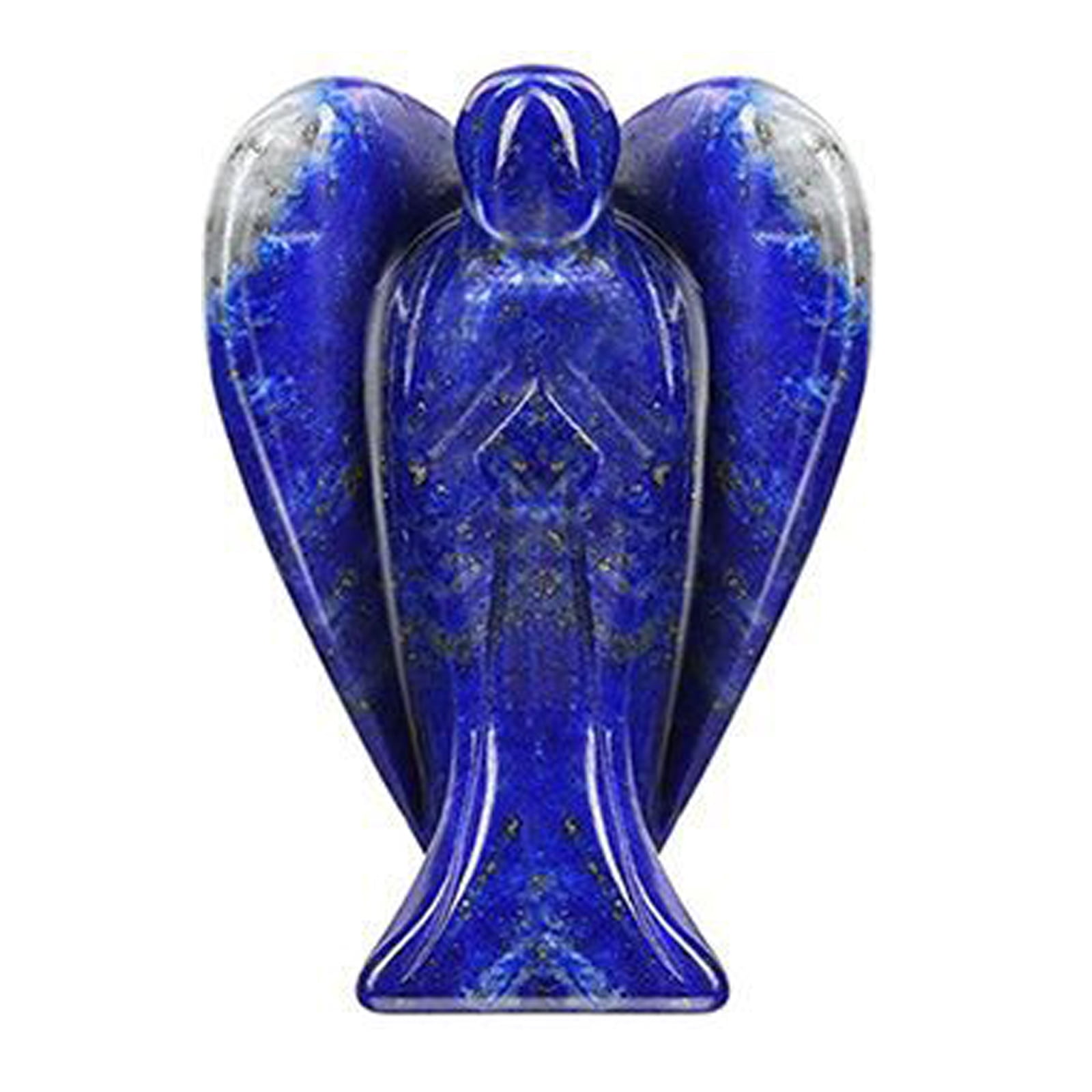 Angel Decor Tigers Eye Healings Polished Natural Stone Sculpture Statue ...