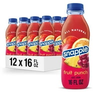 Snapple Juice - Variety Pack with Apple, Watermelon, Lemonade Flavors ...