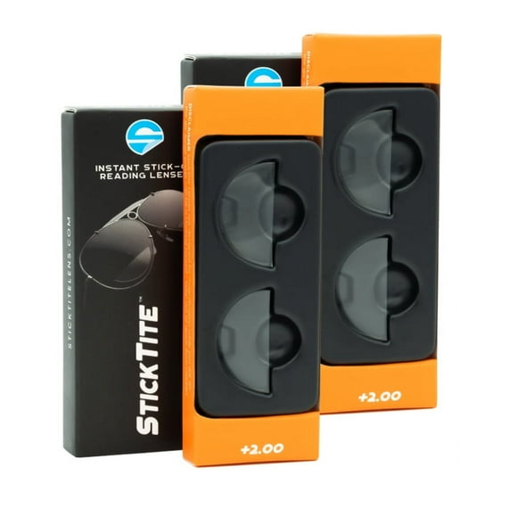 Stick-on Reading Lenses
