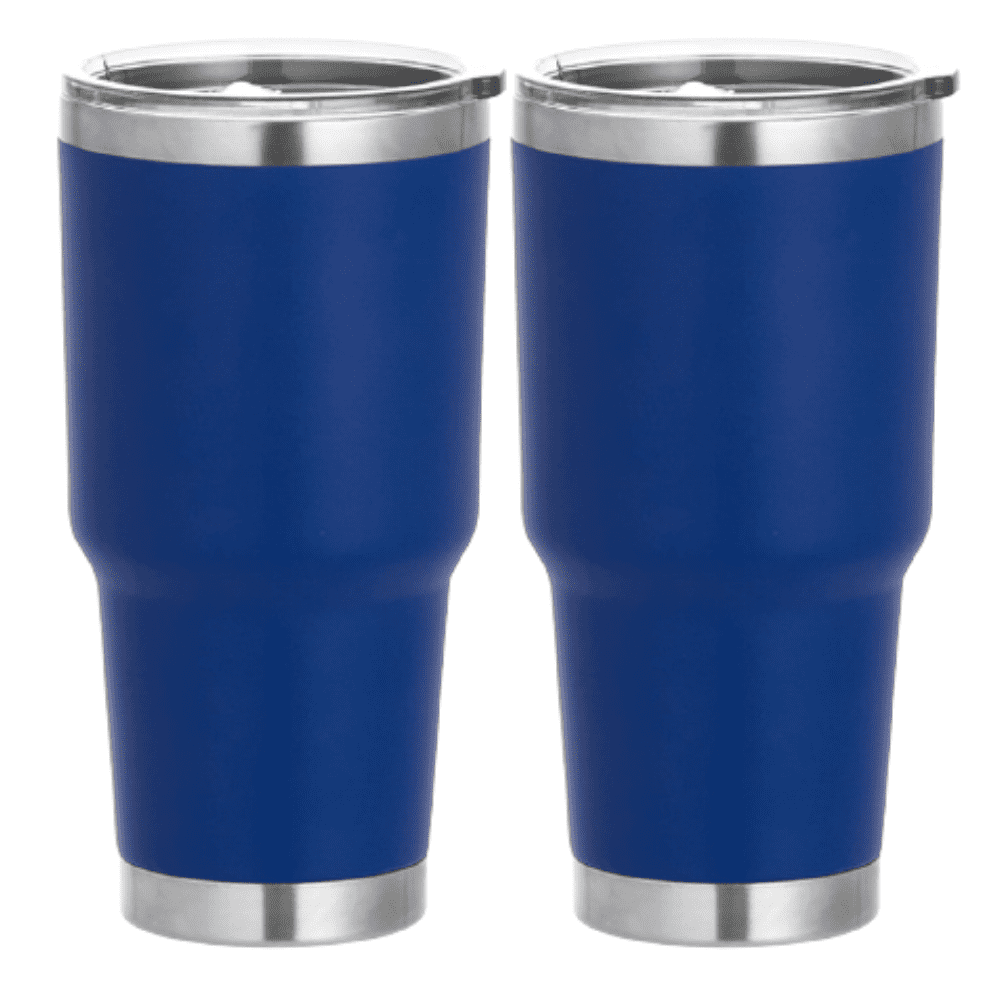Vaso Térmico 30 oz Acero Inoxidable Agua Café Azul Rey 2 Pack LUXHOME 30 oz | Bodega Aurrera en ...