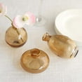 Efavormart Set of 3 Small Gold Glass Bud Vase Table Centerpieces With ...