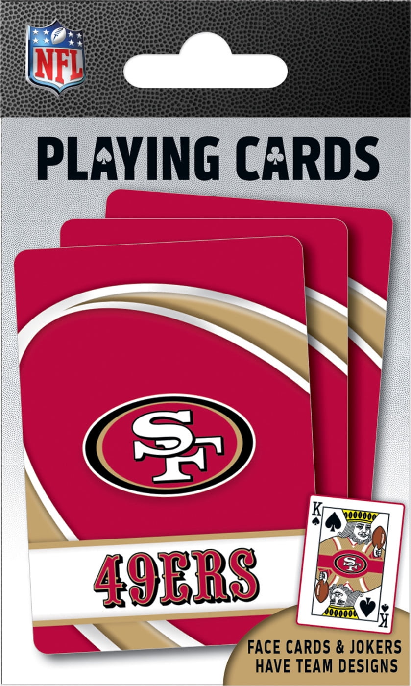 MasterPieces Officially Licensed NFL San Francisco 49ers Playing Cards ...