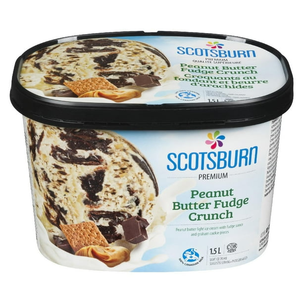 Scotsburn Peanut Butter Fudge Crunch Ice Cream, 1.5 L - Walmart.ca
