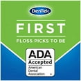 DenTek Complete Clean Fresh Mint Angled Floss Picks, Easy Reach, 75 ...