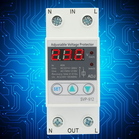 Overvoltage Undervoltage Protector, Voltage Recovery Voltage Reconnect ...