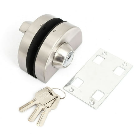 Home Office Safty Guard Key Thumb Turning Way Single Glass Door Lock w ...