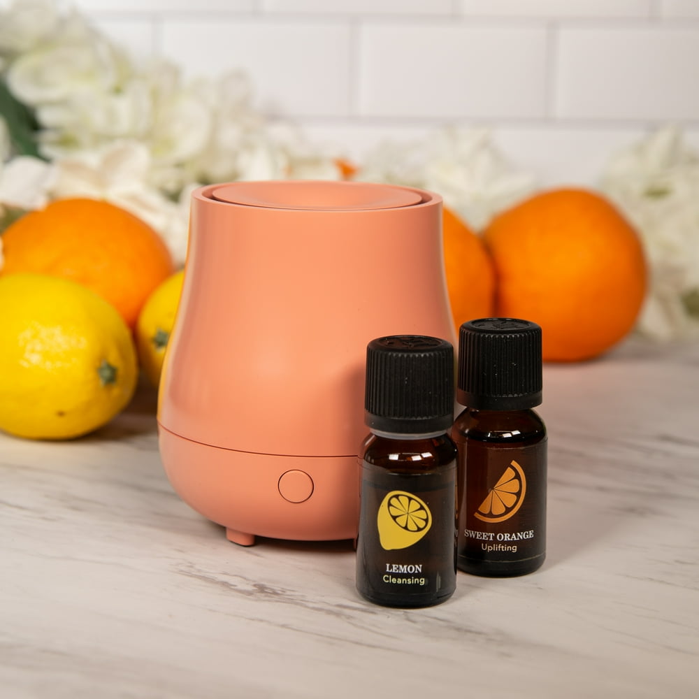 ScentSationals Essential Oils and Diffuser Set-Terracotta - Walmart.com ...