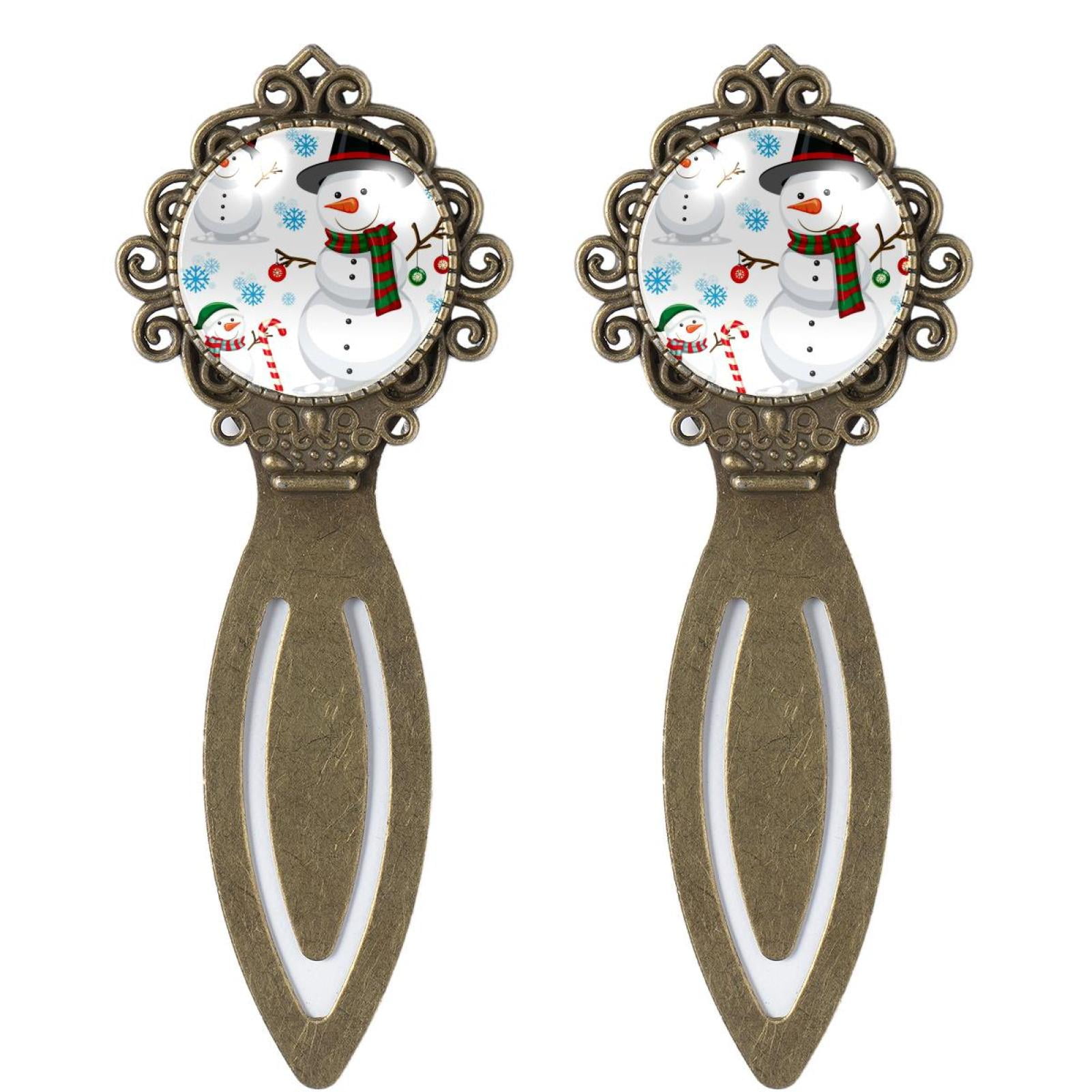 Bookmark Gift Box Set Vintage Bookmarks Page Holder with Crystal Glass ...