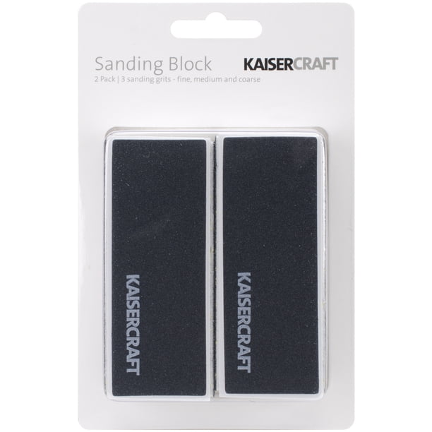 Sanding Block, 3.5" x 1.5" x 1", 2pk - Walmart.com