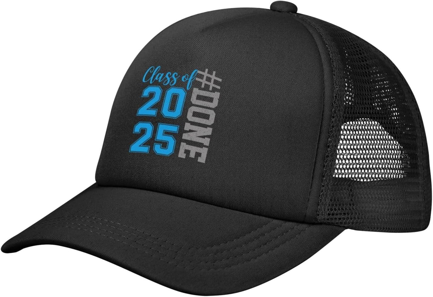 Graduation Trucker Hat 2025 Done Funny Mesh Cap for School Leavers ...