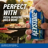 Keystone Light Beer, 15 Pack, 12 fl oz Aluminum Cans, 4.1% ABV, Light ...
