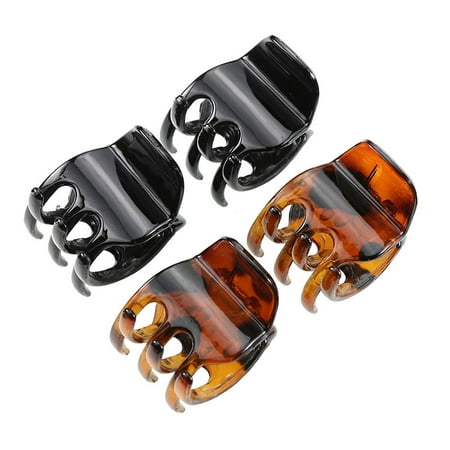 Small Hair Claw Clips Square Hair Claw Clips Rectangle Hair Clamps ...