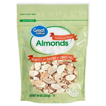 Great Value Sliced Almonds, 4 oz - Walmart.com