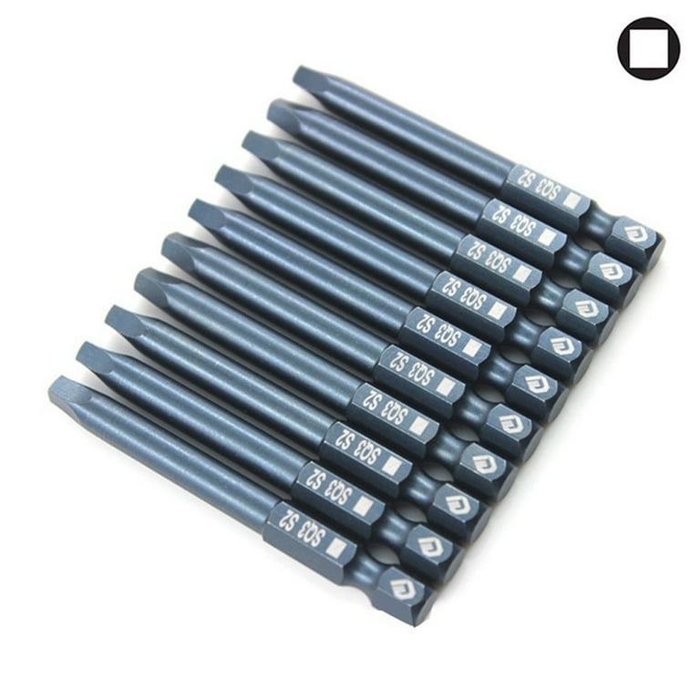 Square Screwdriver Bits