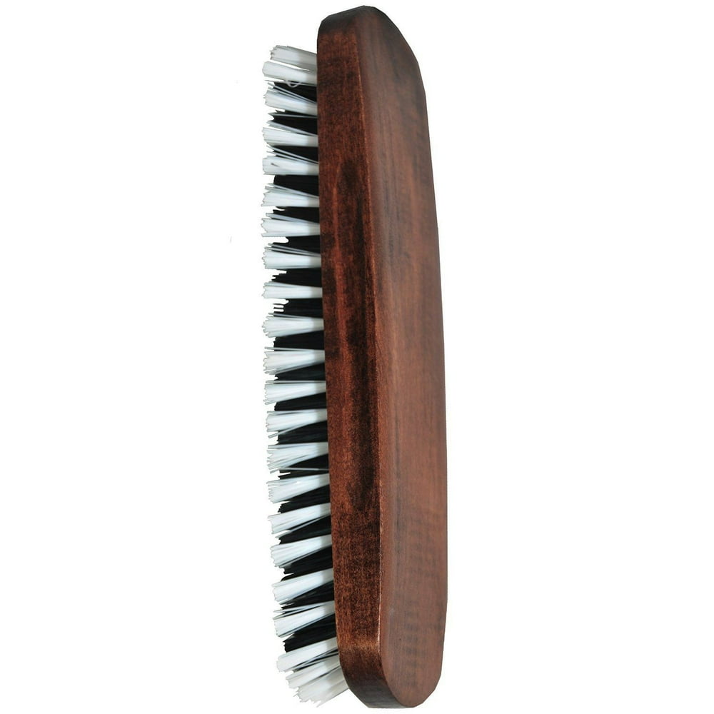 Solid Wood Clothes Brush with Soft & Sturdy Bristles and Handy Grip BR ...