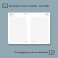 POPRUN 2025 Daily Planner A5-5.5" x 8.5" Planners & Appointment Book ...