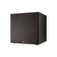 Polk Audio - Monitor XT12 12" 100W Class A/B Amplifier Subwoofer ...