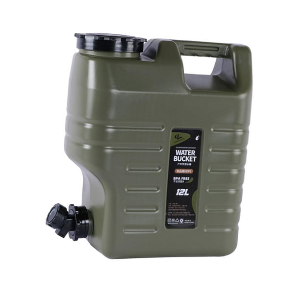 Water Container Water Carrier with Faucet Water Jug Water Bucket for Backpacking 12L - Walmart.ca